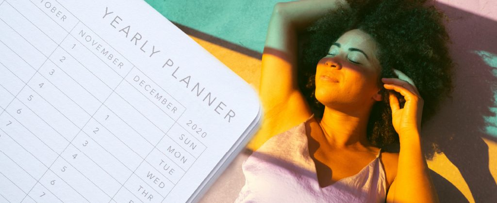 Color codes in the Leave and Absence calendar - FourVision