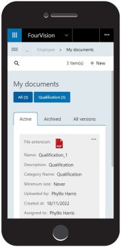 Transform your Dynamics 365 Doc Management with the FourVision Document Management Web App