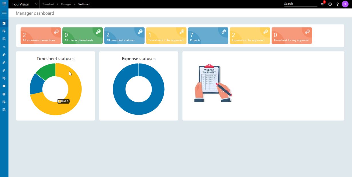 Timesheets & Expenses for Microsoft Dynamics 365 Human Resources ...