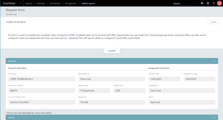 How to link Microsoft Dynamics 365 with iCIMS Talent Cloud - FourVision