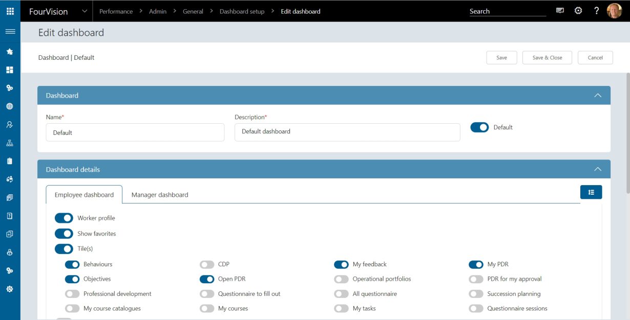 Performance Management: FourVision HR suite vs Microsoft Dynamics 365